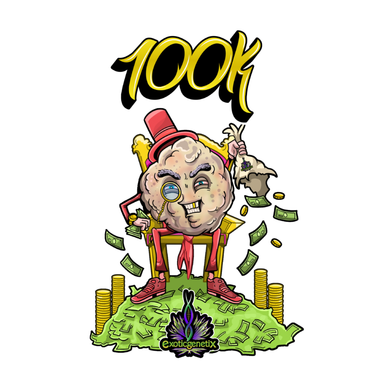 EXOTIC GENETIX RED RUNTZ RELOADED LIMITED EDITION SIX PACK BOX FEMS